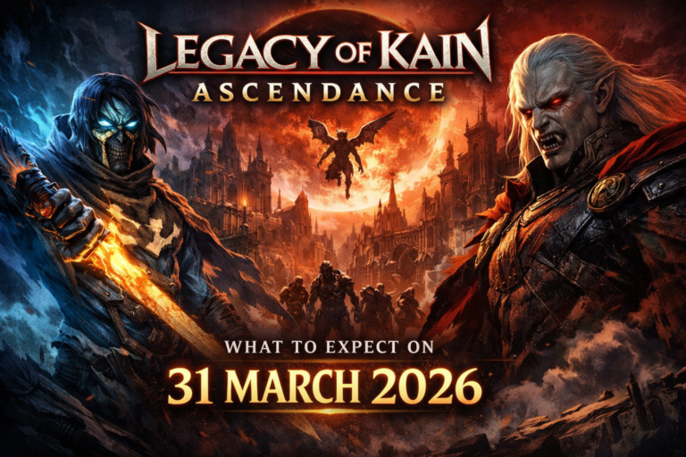 Legacy of Kain: Ascendance PC game – 31 March 2026 | What to Expect ...