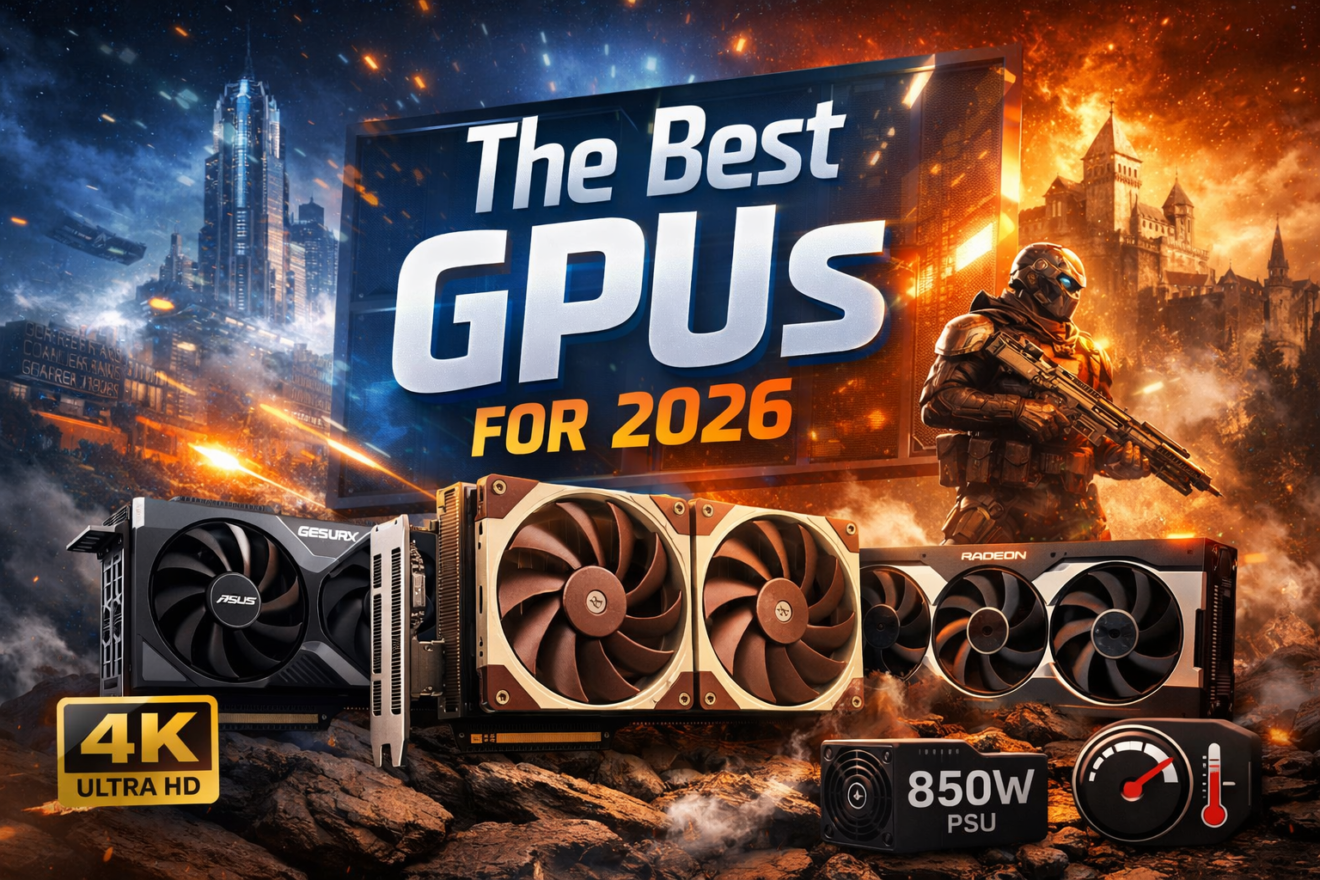 Latest Graphics Cards for Gaming in 2026 (UK): Budget, 1440p & 4K Ranked